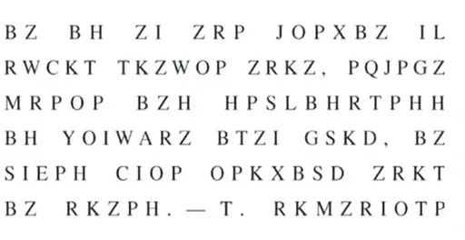 Your cryptogram is lying to you—/t/ isn’t the most frequent consonant ...